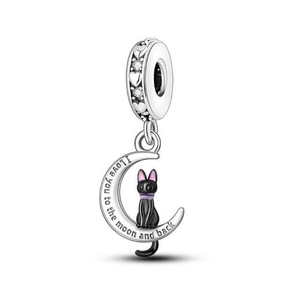 Black Cat Moon - Etsy