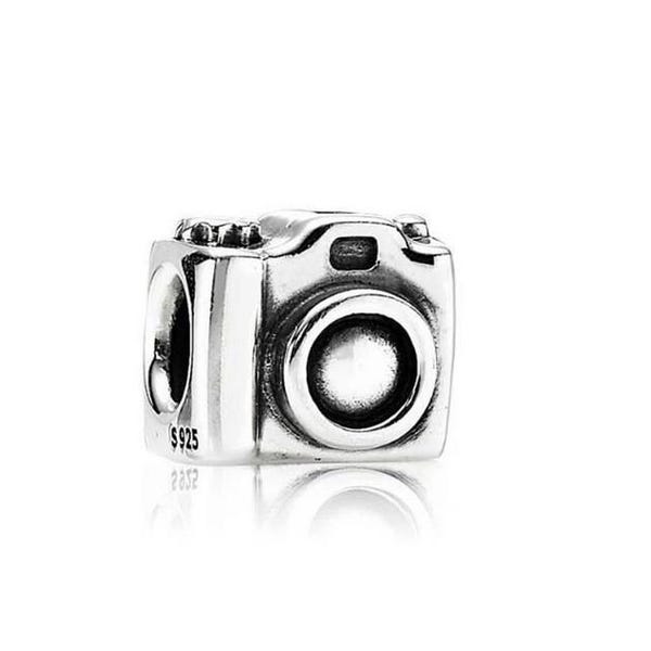 Sterling Silver Camera Charm - Etsy