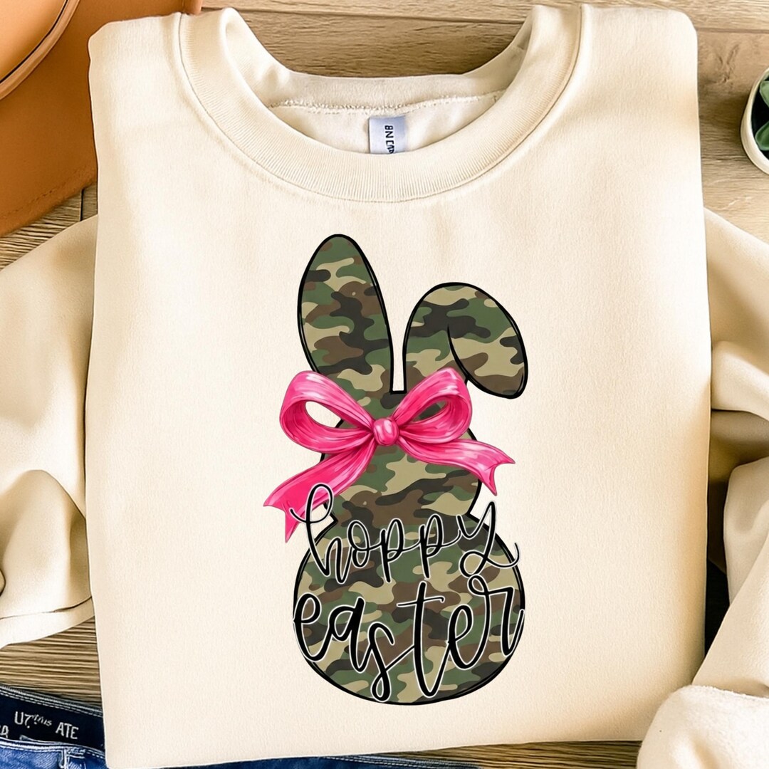 Camouflage Bunny Coquette Png, Camo Easter Bunny Png, Camo Rabbit Png ...