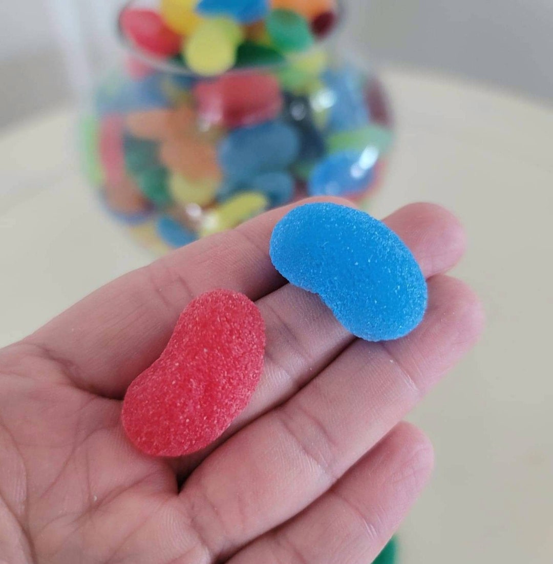 Fake Gummy Beans Candy. Faux Candy for Holiday Crafting and Designs. - Etsy