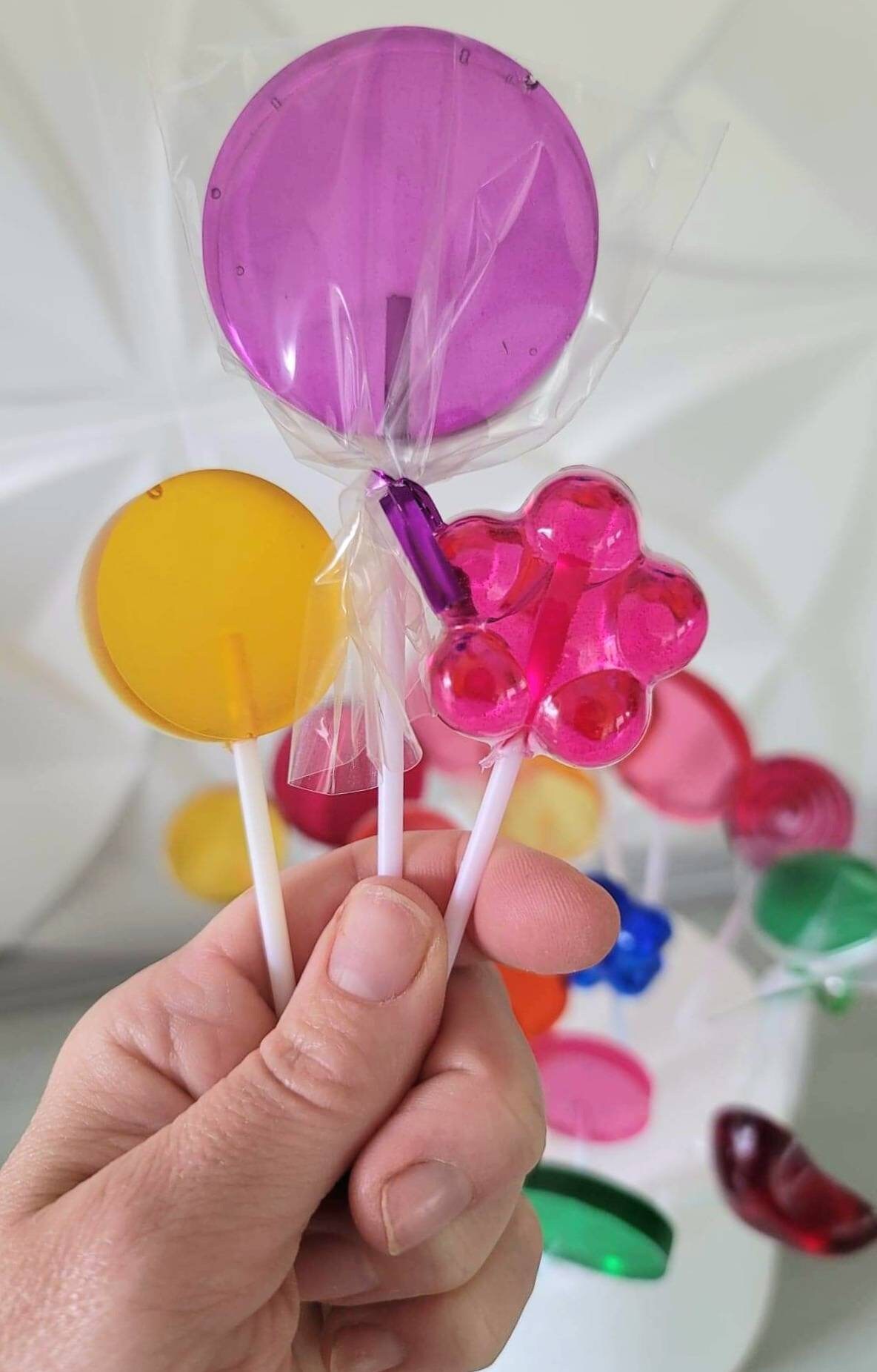 Fake Lollipops Display Food Prop Sweet Lollipop. Display Food Prop ...
