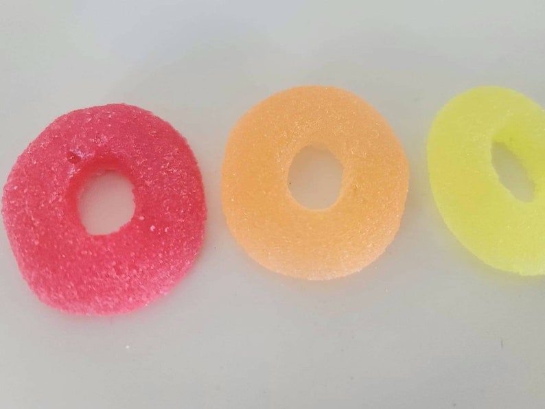 Fake Candy Gummy Rings. Faux Candy Photo Prop Faux Food - Etsy