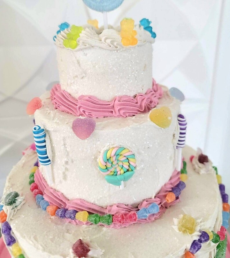 Candy Themed Fake Food Prop Cake. Display Cake for Photo Shoot - Etsy