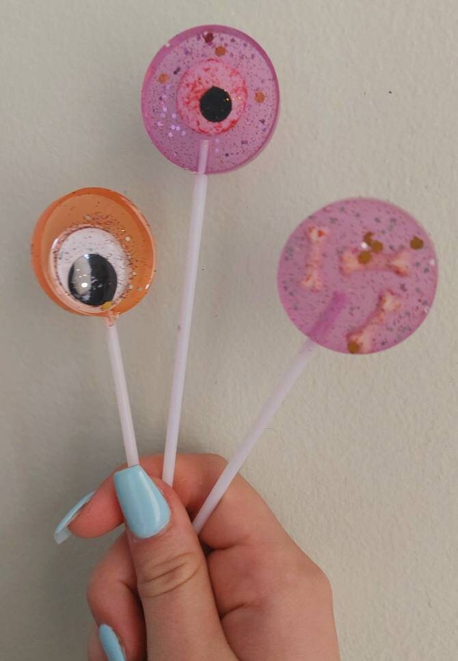 Realistic Looking Halloween Lollipop Mix. Set of 10 Yummy Looking ...