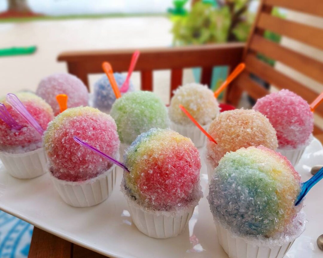 Fake Hyper Realistic Snow Cones. Set of 3 your Choice of Colors Perfect ...