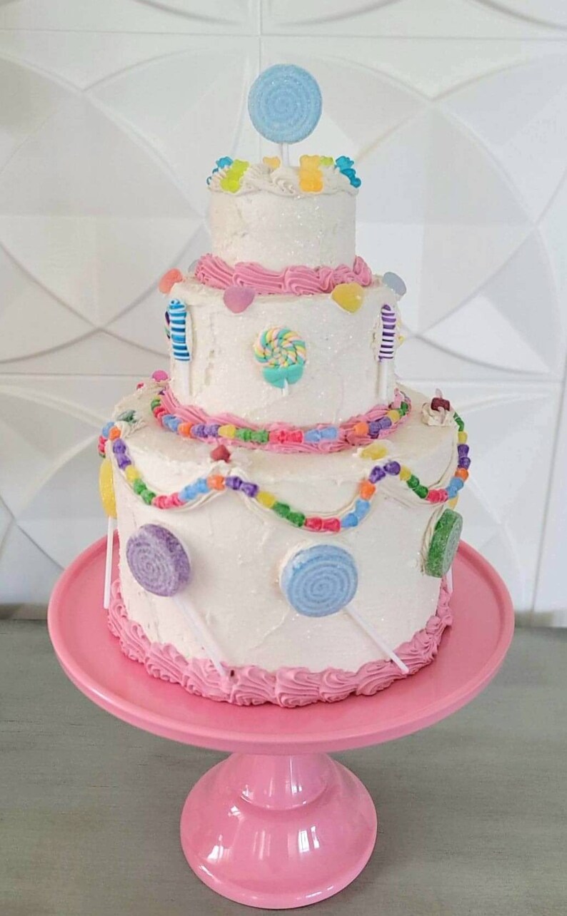 Candy Themed Fake Food Prop Cake. Display Cake for Photo Shoot - Etsy