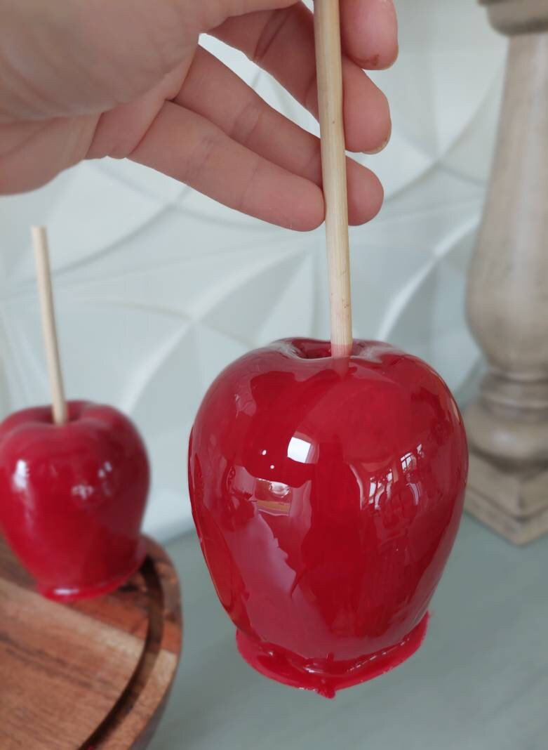 Fake Red Candy Apple Food Prop Display | Etsy
