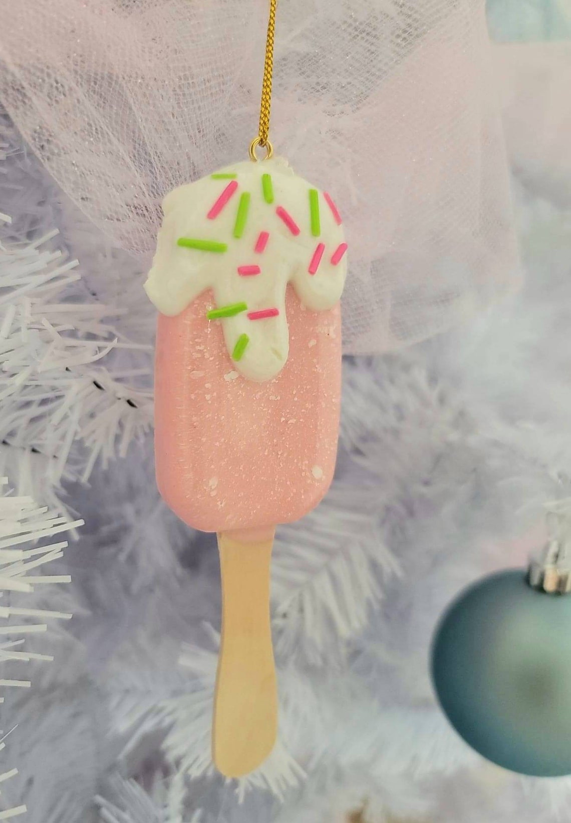Fake Popsicle Christmas Ornament. Fake Candy Candyland - Etsy