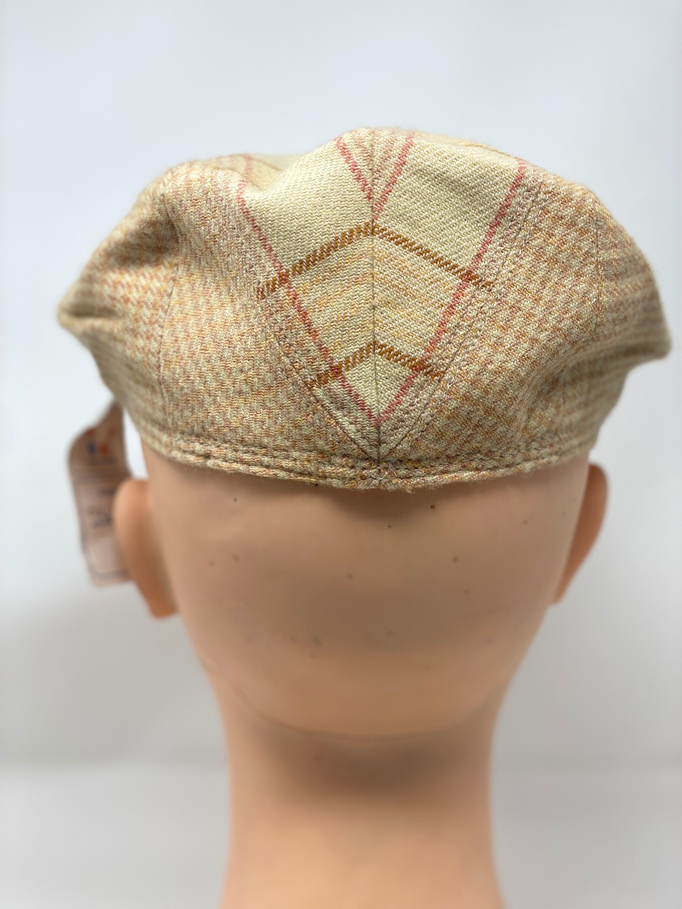 Magnificent Torpedo English Wool Cap, Handmade, Size 57 (22.44''), NEW ...