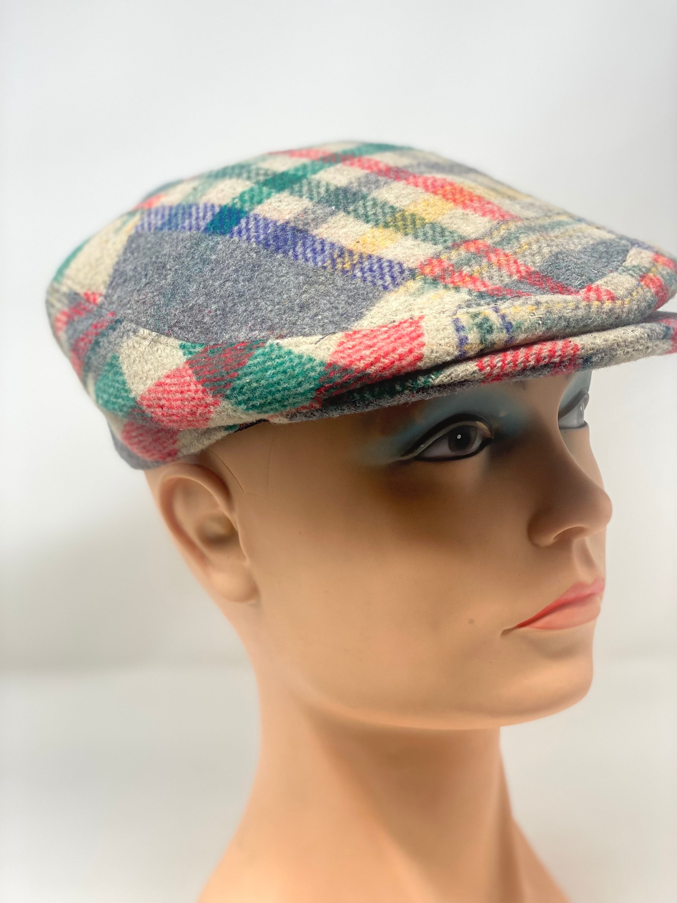Magnificent Torpedo English Wool Cap, Handmade, Size 57 (22.44''), NEW ...