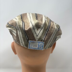 Vintage Torpedo Cap Made in France, 100% Silk, Handmade, 57 and 58 (22. ...