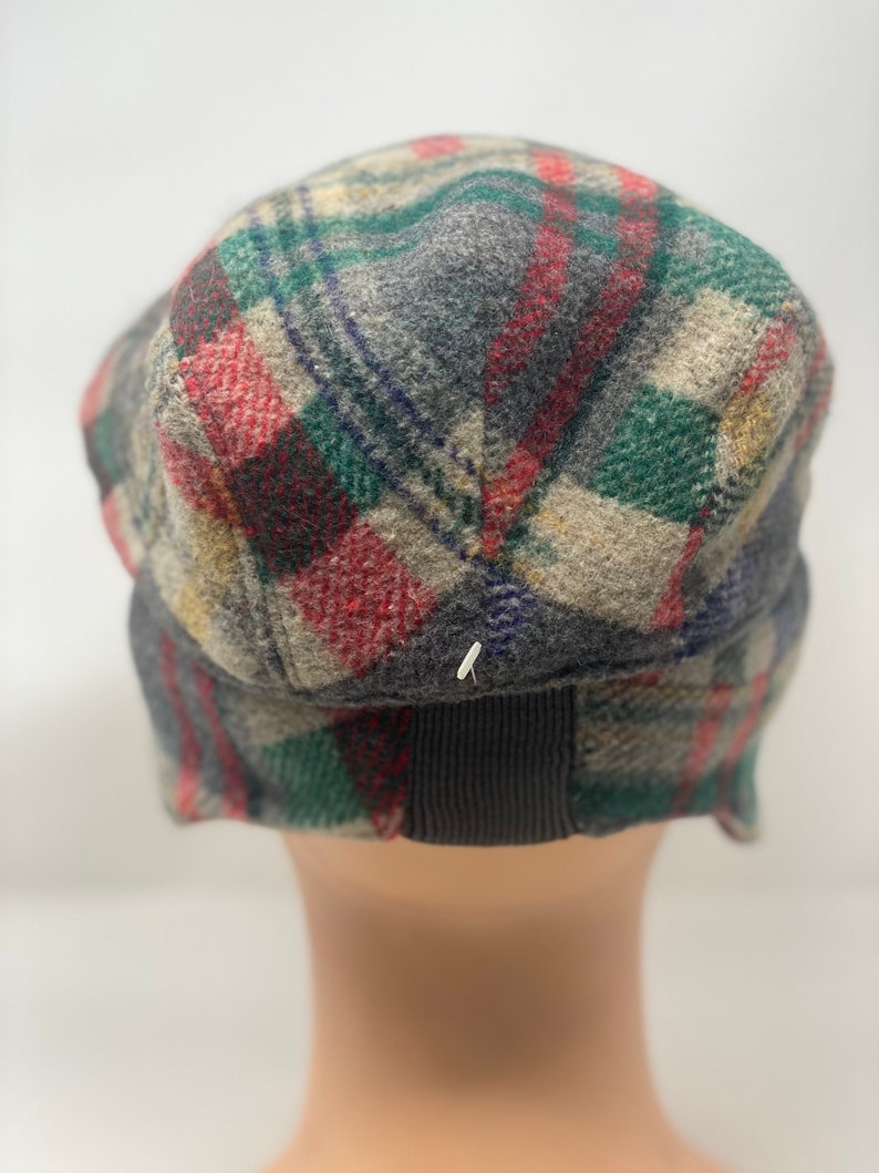 Magnificent Torpedo English Wool Cap, Handmade, Size 57 22.44'', NEW ...