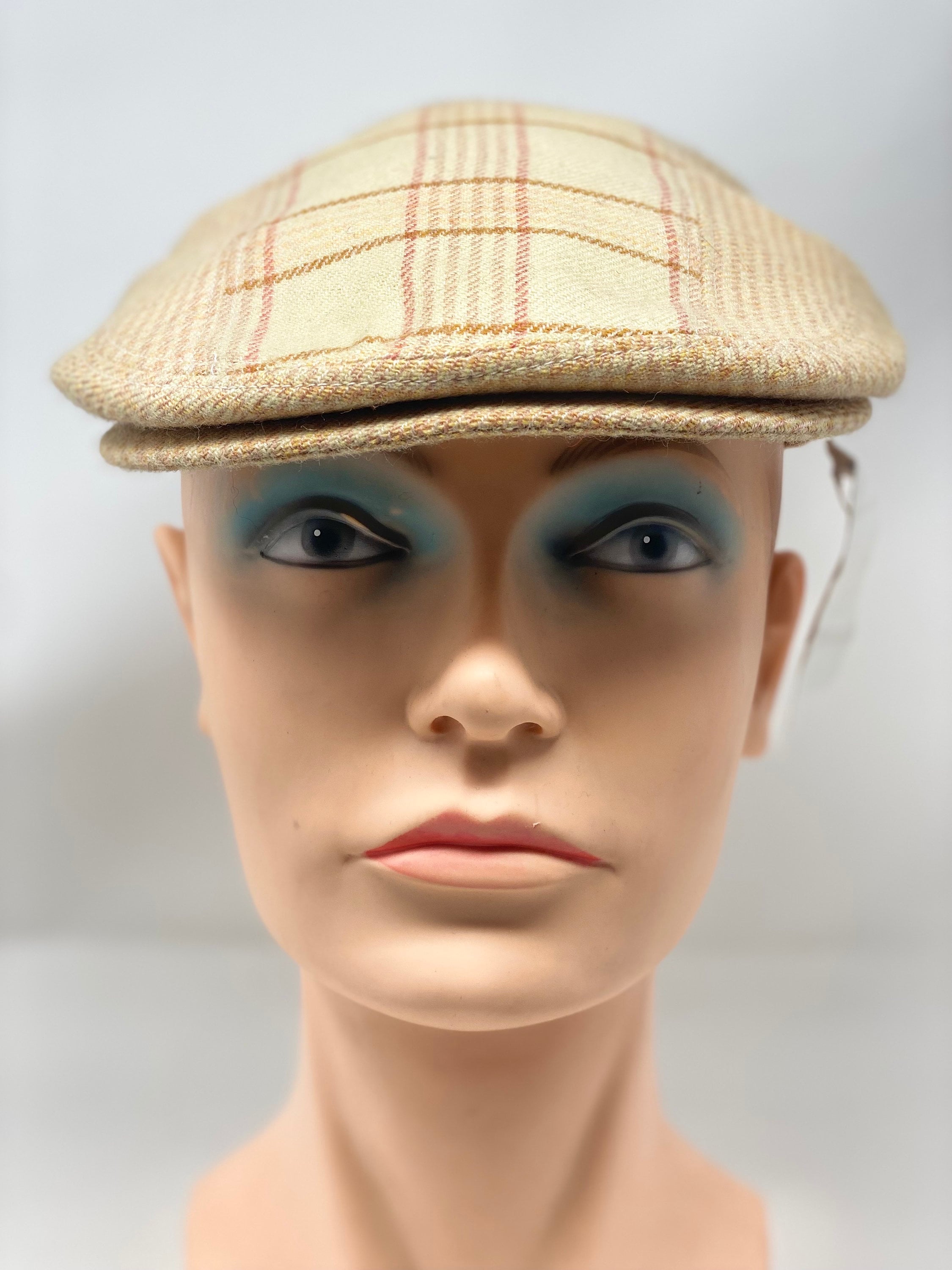 Magnificent Torpedo English Wool Cap, Handmade, Size 57 (22.44''), NEW ...