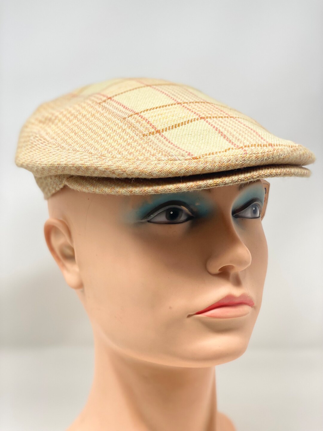 Magnificent Torpedo English Wool Cap, Handmade, Size 57 (22.44''), NEW ...