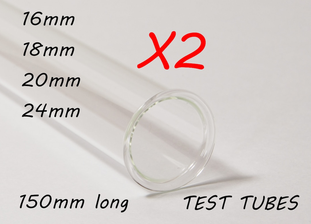 Replacement Glass Test Tubes (QTY 2) - Etsy