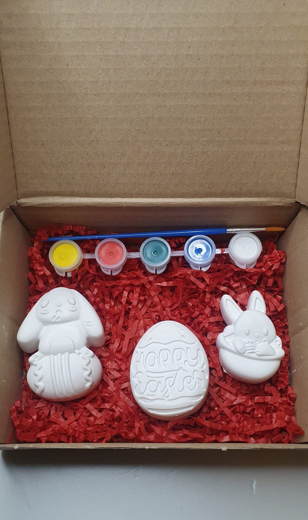 Paint Your Own Easter Models, Craft Kit, Gift, Ornament, Keepsake ...