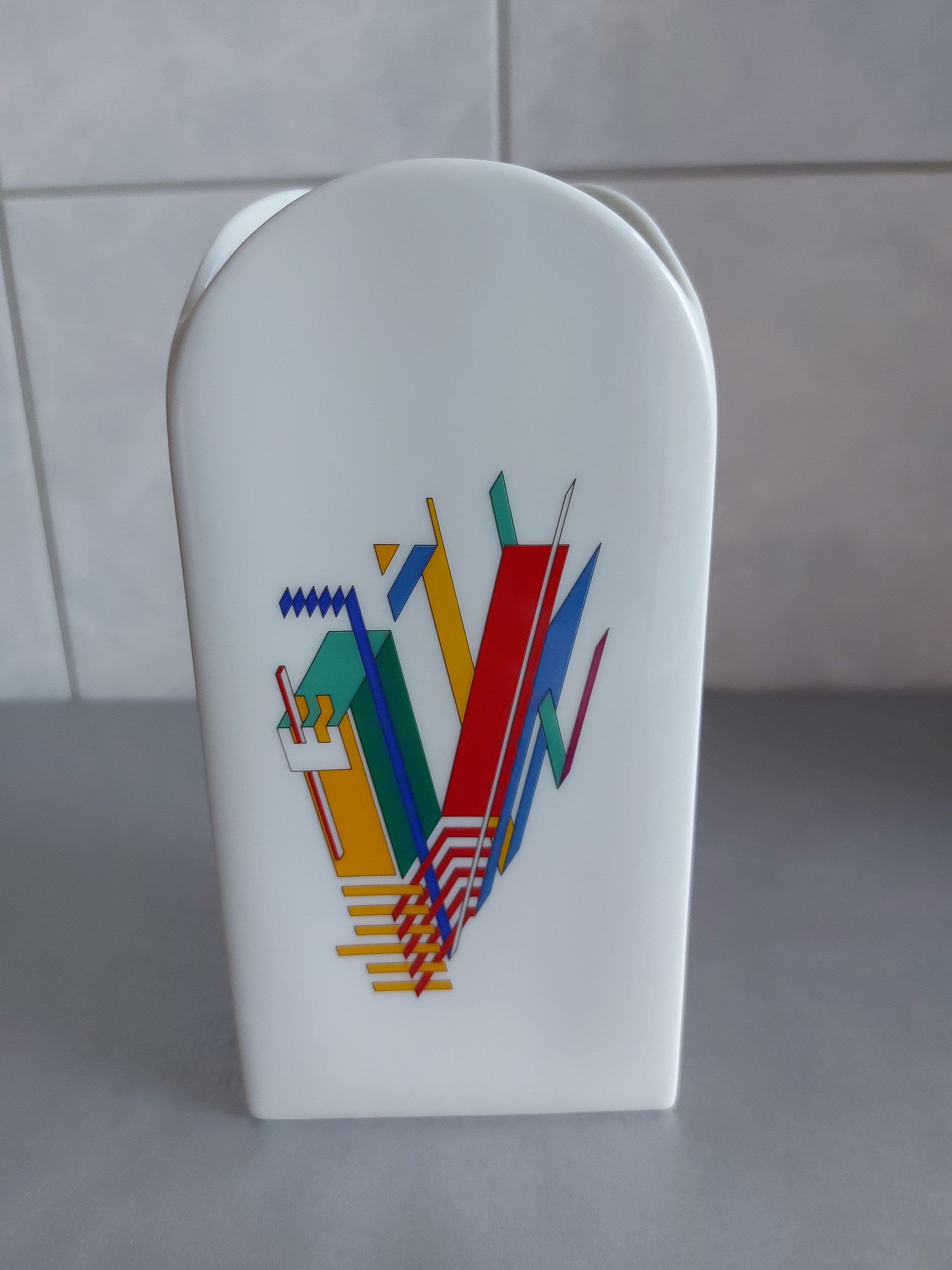 Rosenthal Studio Line-~porcelain Vase-~vintage-~marcello Morandini-~ - Etsy