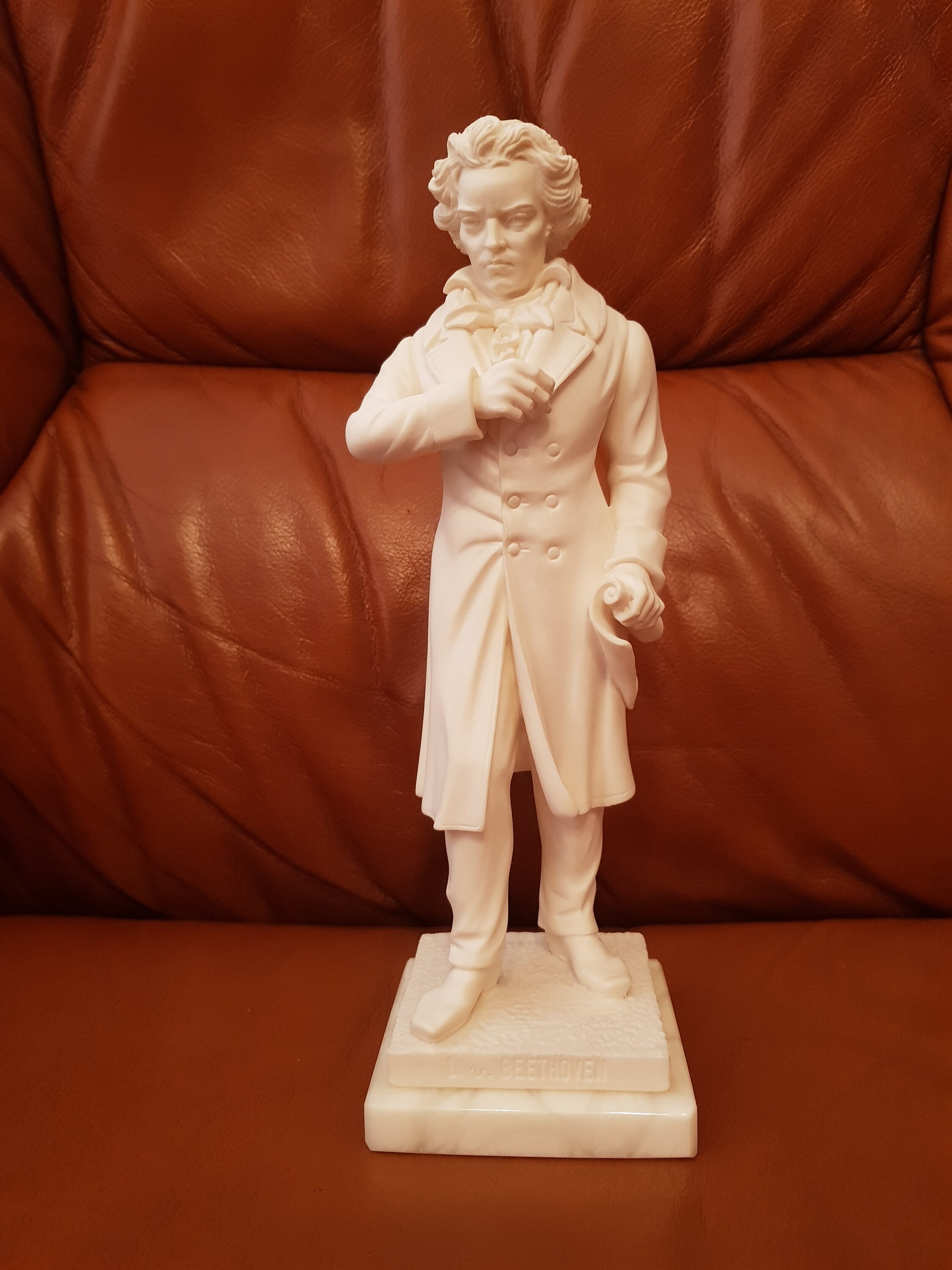 Beethoven Standing Figure With Baton Alabaster Powder Design - Etsy UK