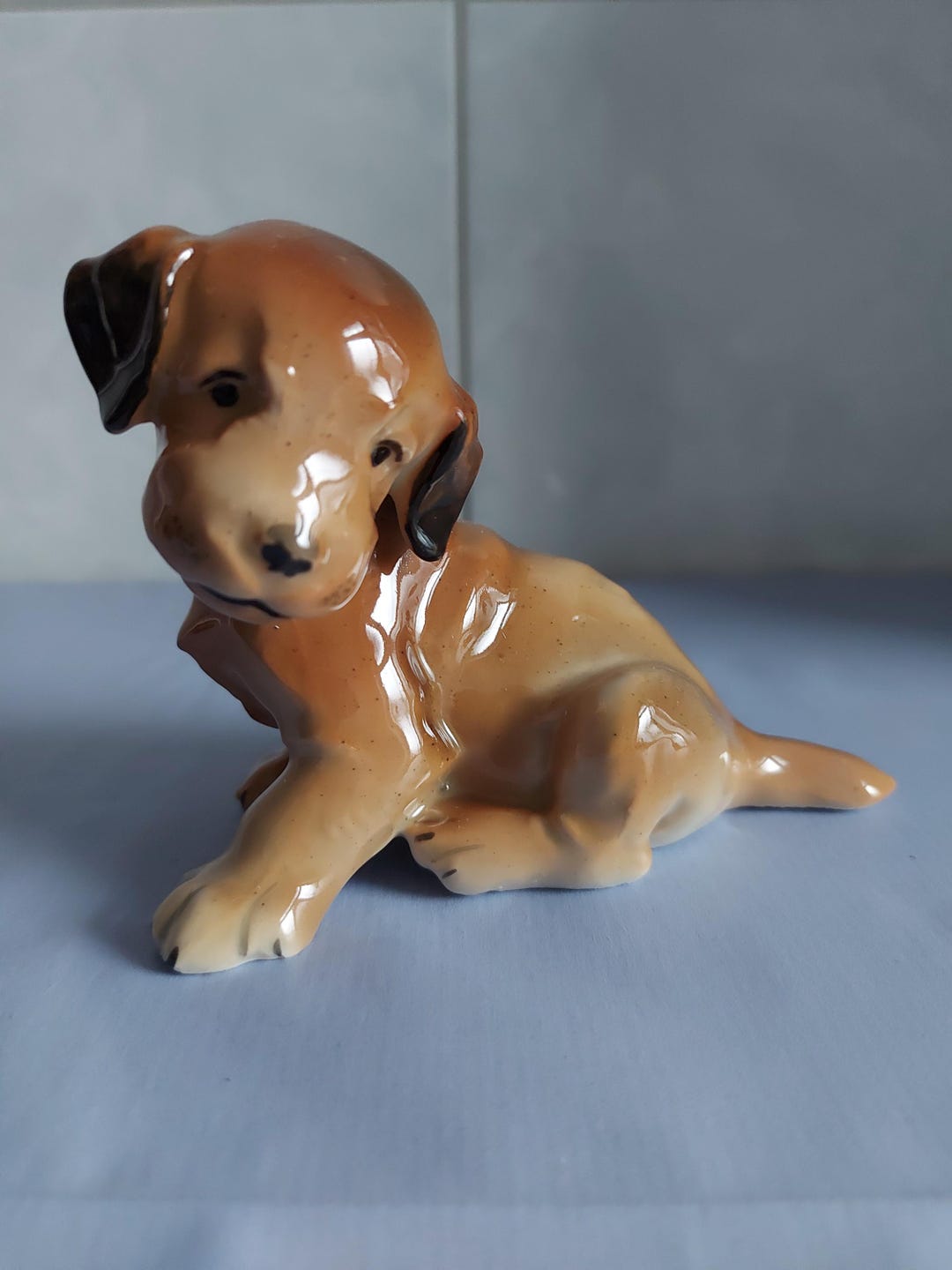 Porcelain Figurine-~rosenthal-~dog-~terrier Puppy-~1946-1956-~t.kärner ...