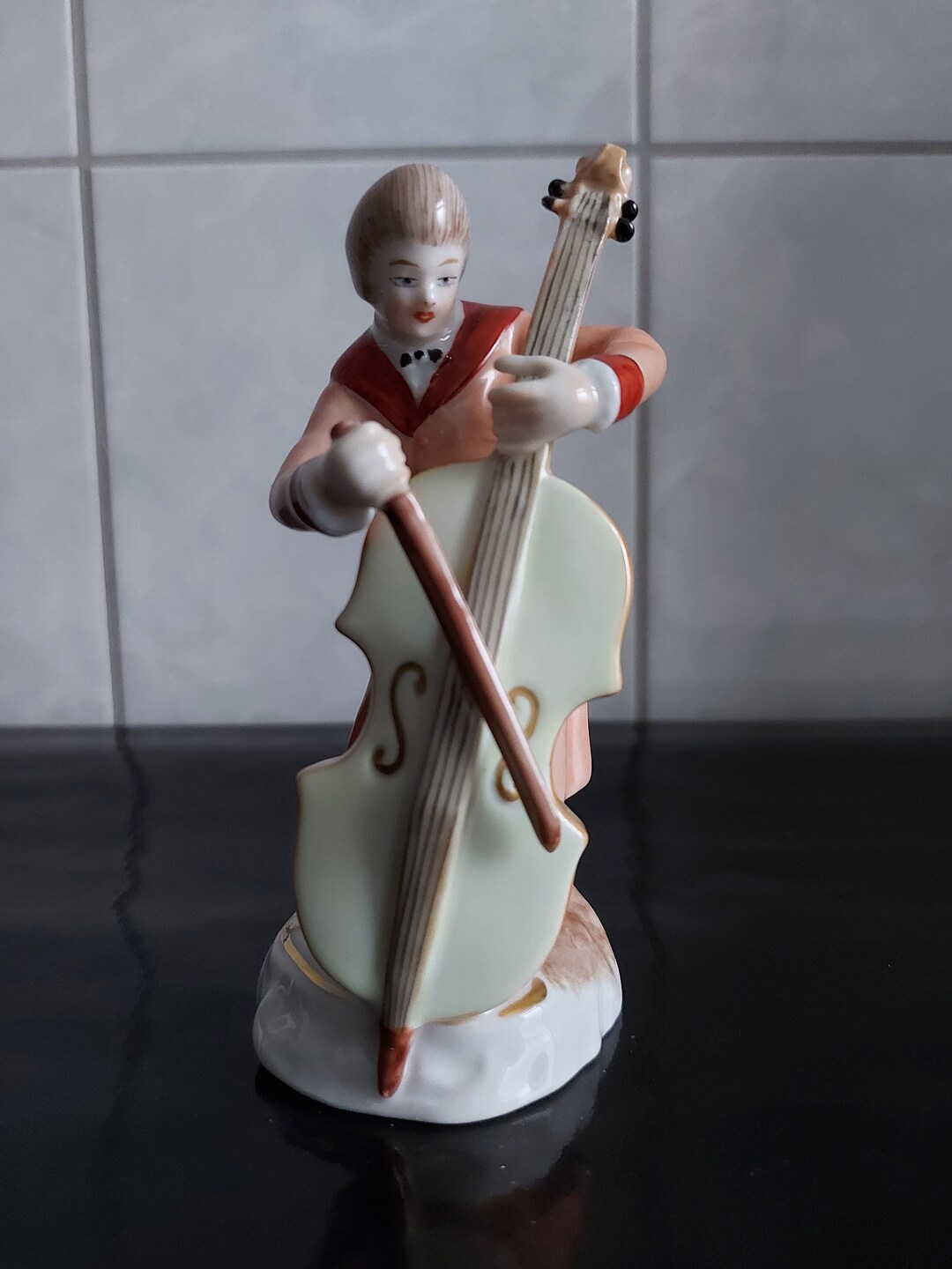 Wallendorf - Porcelain Figure - Cellist - Design Circa 1775-1780 - Etsy