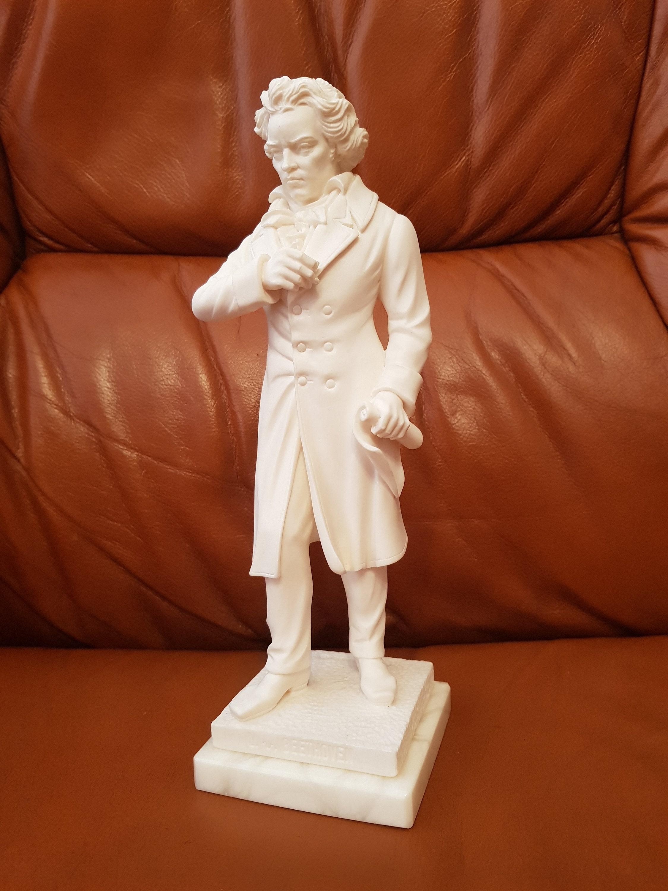 Beethoven Standing Figure With Baton Alabaster Powder Design - Etsy UK