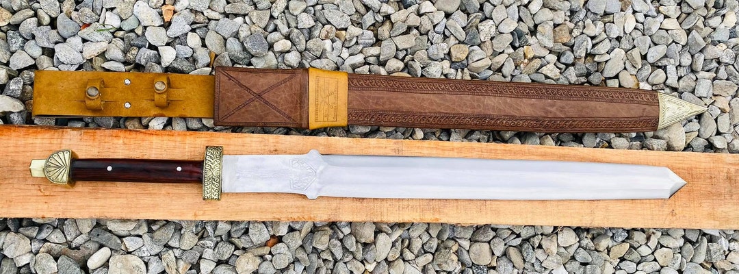 EGKH-30 Inches Blade Viking Sword-carbon Steel Custom Handmade Sword ...