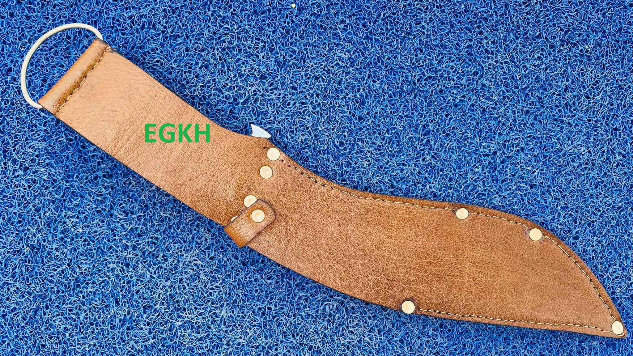 EGKH-Drakos 12 Inches Leather Sheath Hand Tooled Dragon Scale | Etsy