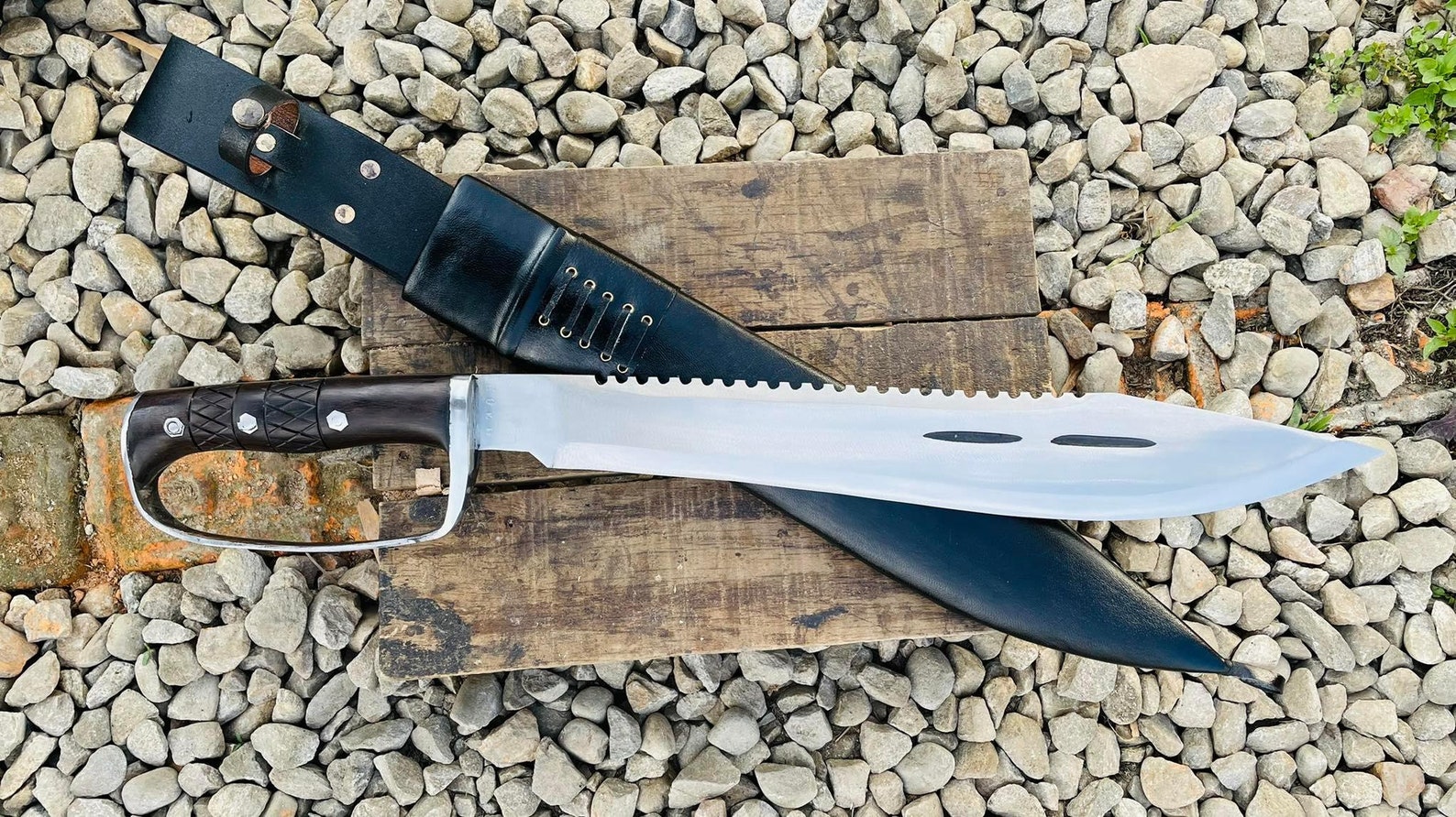 EGKH 18 Inches Blade D-guard Machete Knife Machete Knife | Etsy