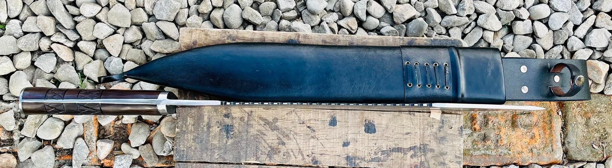 EGKH 18 Inches Blade D-guard Machete Knife Machete Knife | Etsy