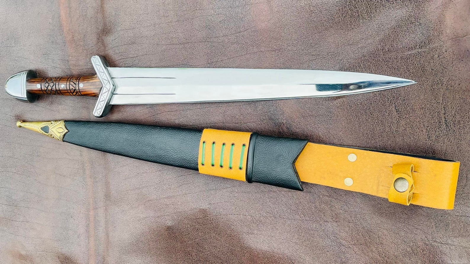 EGKH-15 Inches Blade Barrow Sword-handmade Sword-made of Leaf - Etsy