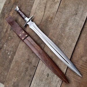 EGKH-22 Inches Blade Hand Forged Viking Sword-historical Sword-full ...