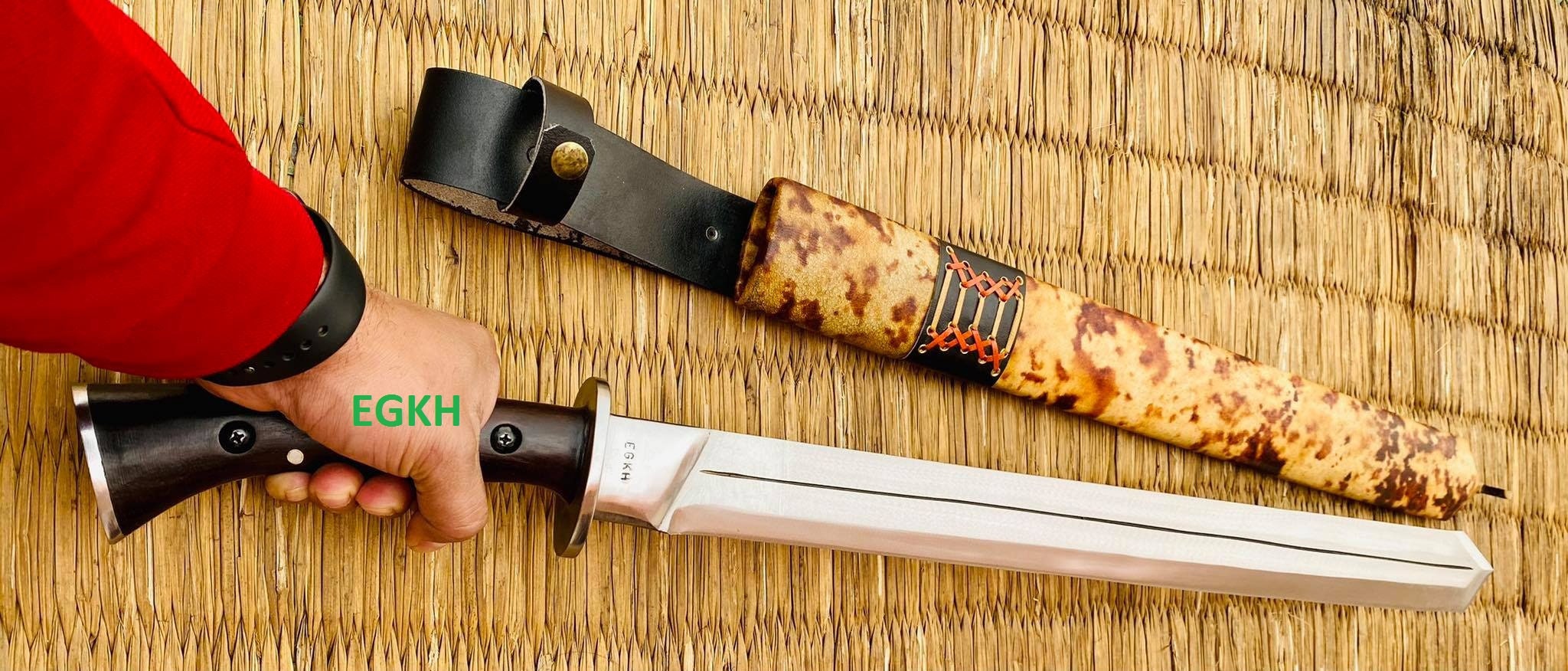 EGKH-22 Zoll Blatt Frühling Ninja Schwert/Schwert Katana | Etsy