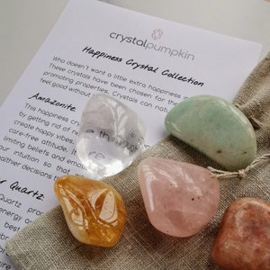 Happiness Crystal Collection; Crystal Set Chosen to Naturally Give You ...