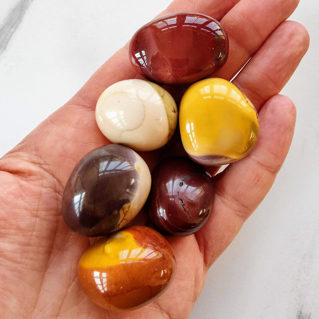 Large Mookaite Tumble Stones - A Grade Beautiful Reiki Charged ...
