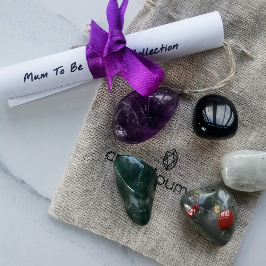Pregnancy Crystal Set: Calming Gemstones for Mums to Be - Etsy