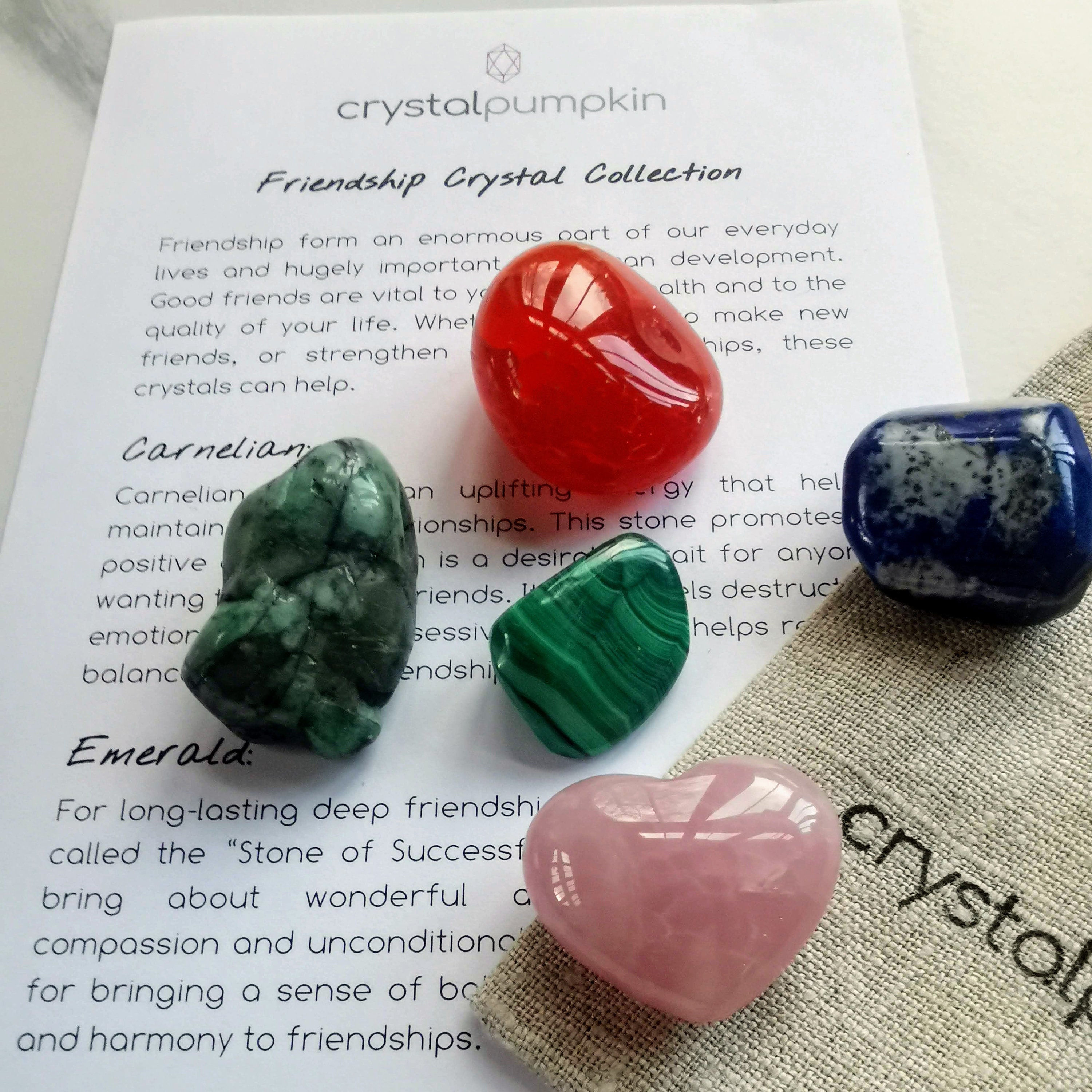 Friendship Crystal Collection, Crystal Set for Friends, Crystals for ...