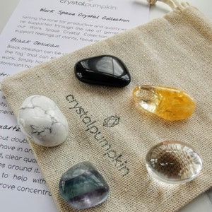 Work Space Crystal Collection, Work Place Crystals, Crystal Set for ...