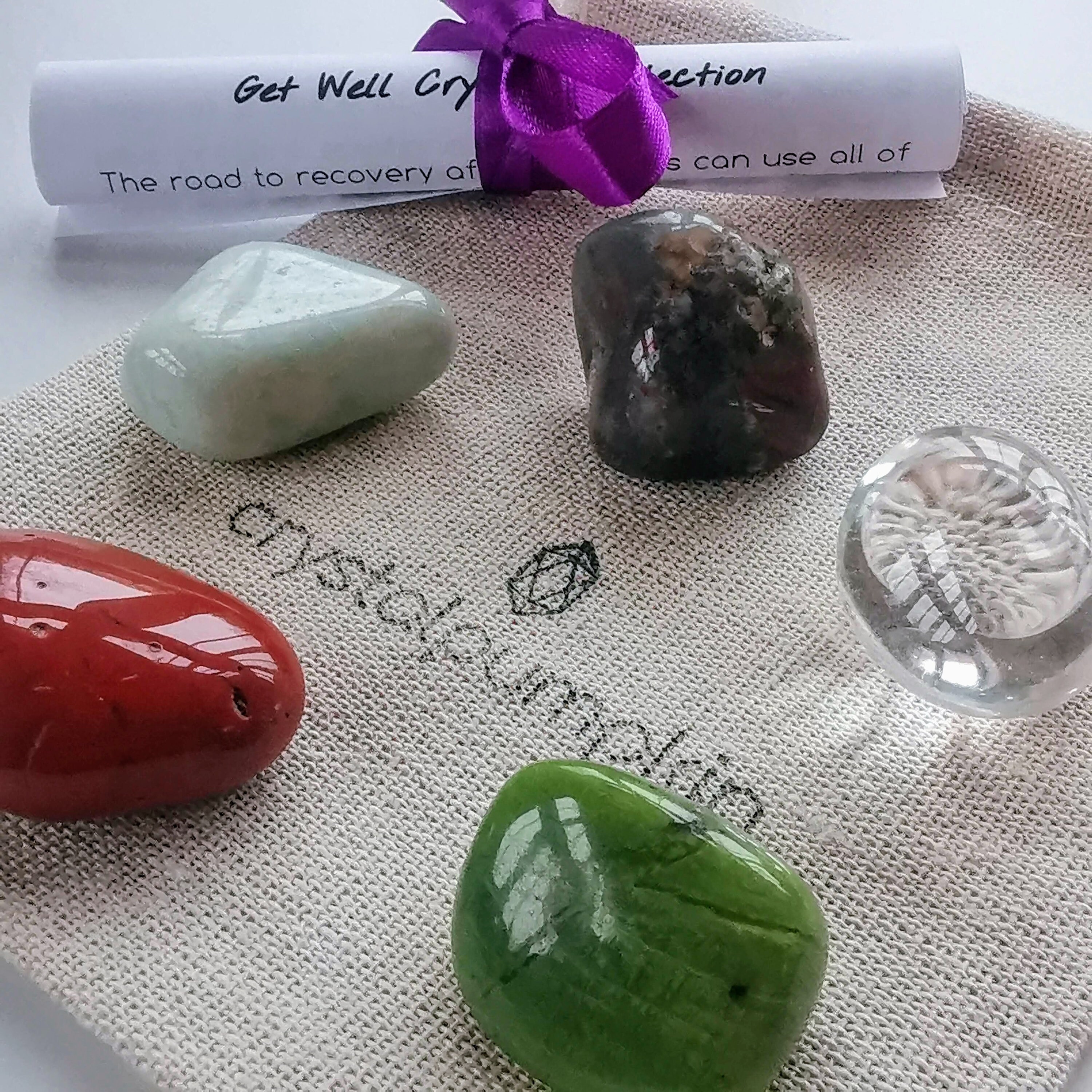 Get Well Crystal Collection, Get Well Crystal Set, Crystals for ...