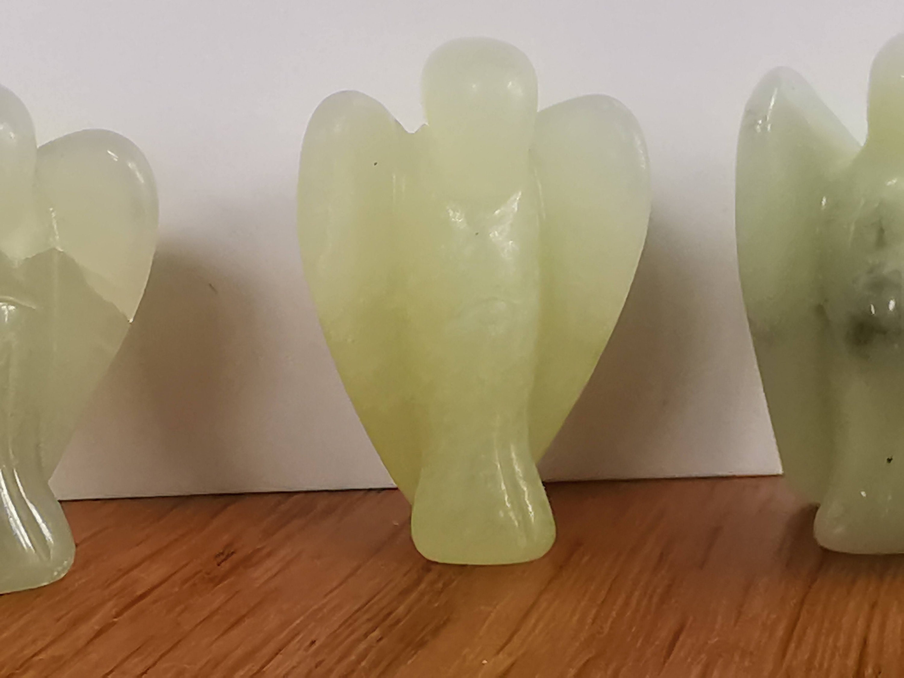 Serpentine Jade Pocket Angel - Crystal Gemstone Guardian Angel. High ...