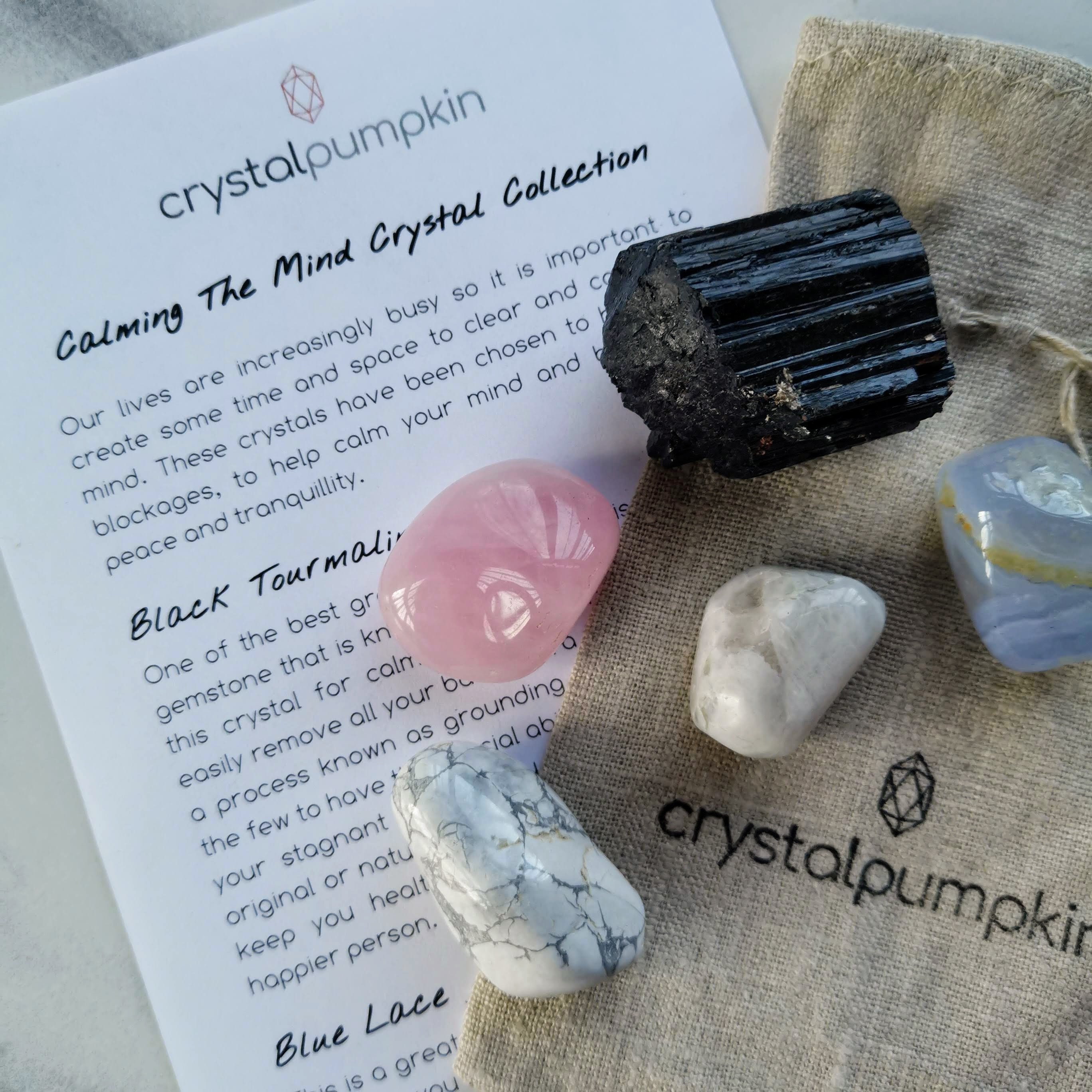 Calming The Mind Crystal Collection — Crystal Pumpkin Crystal Shop