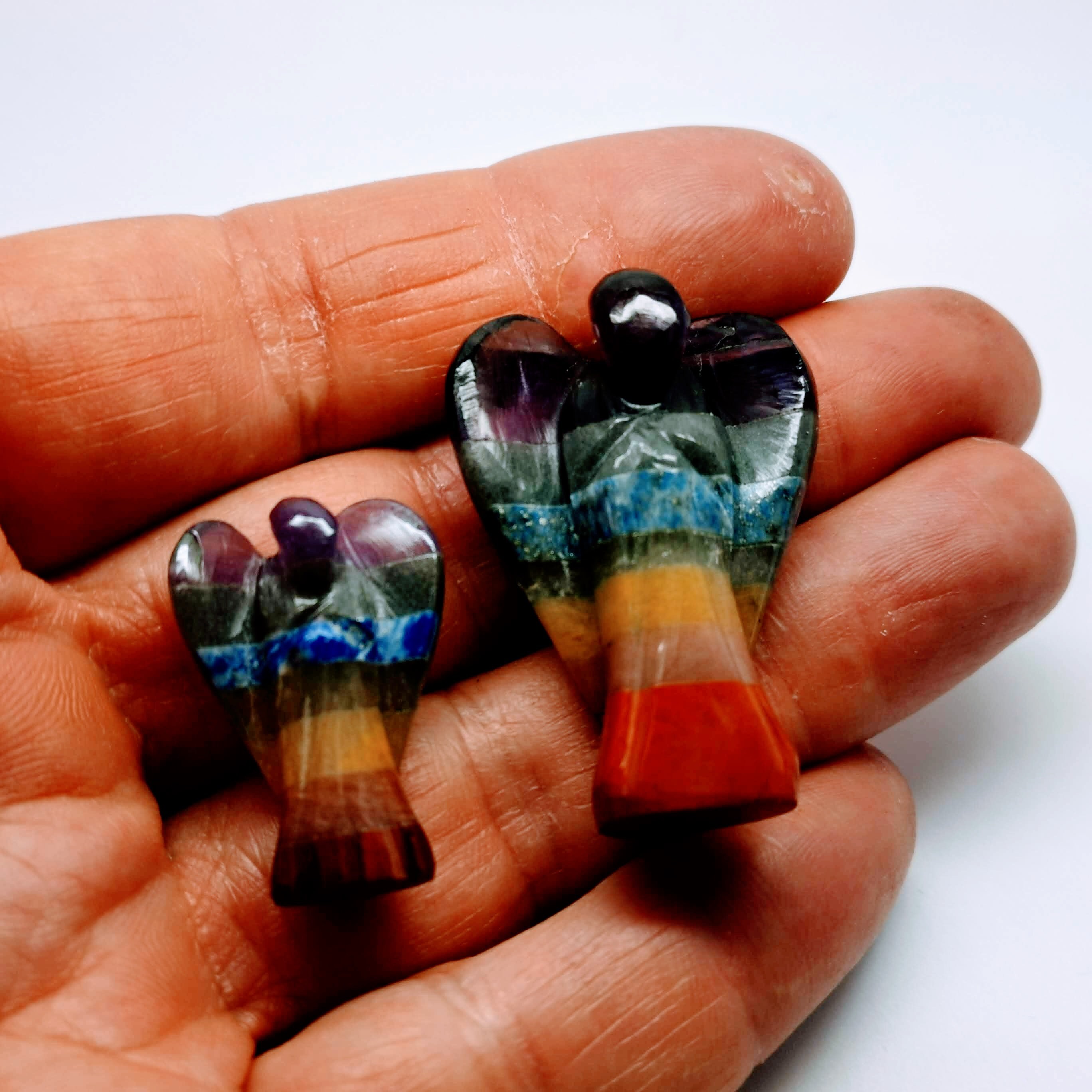 Chakra Pocket Angel - Crystal Gemstone Guardian Angel. High quality ...