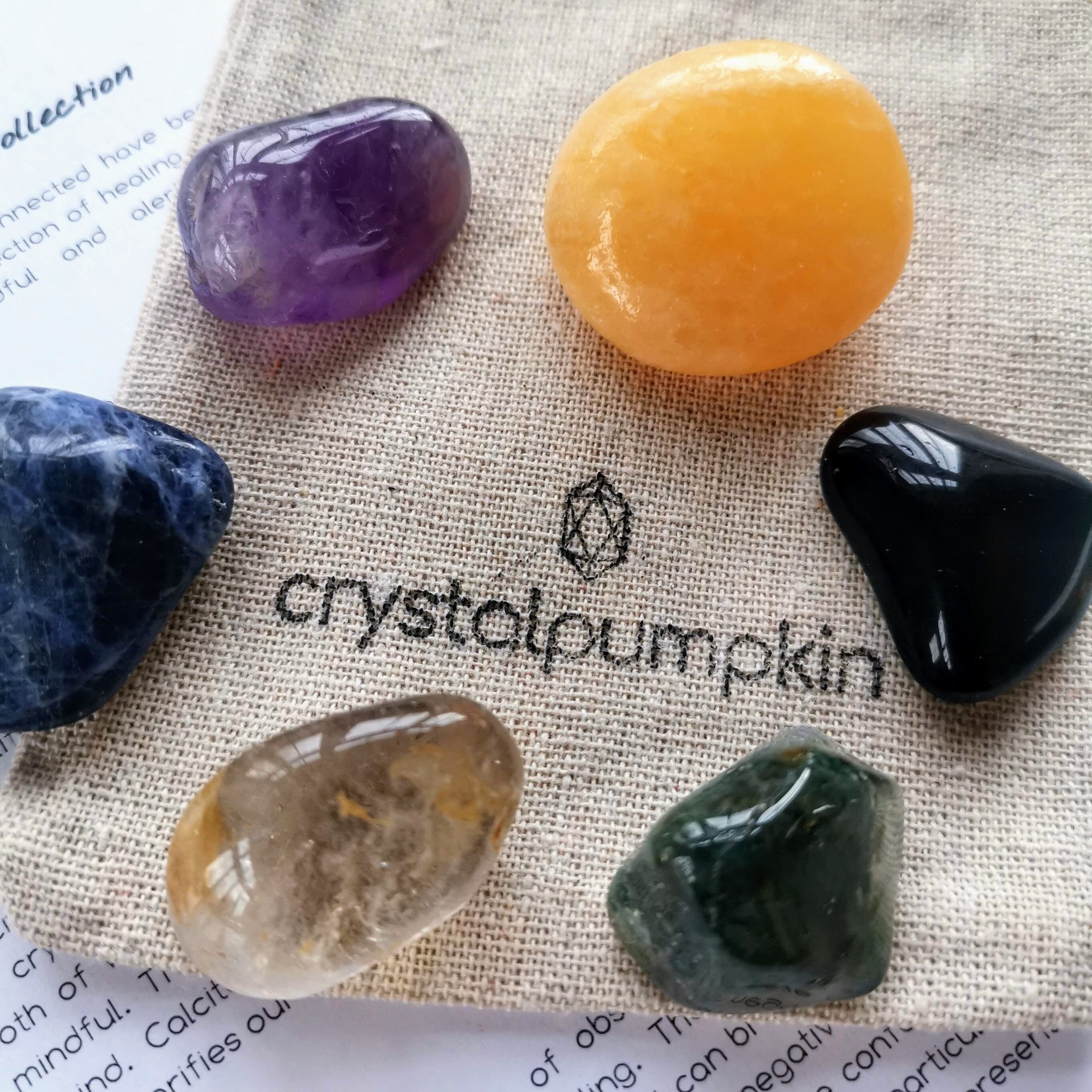 Mindfulness Crystal Collection Crystals for Meditation, Focus ...