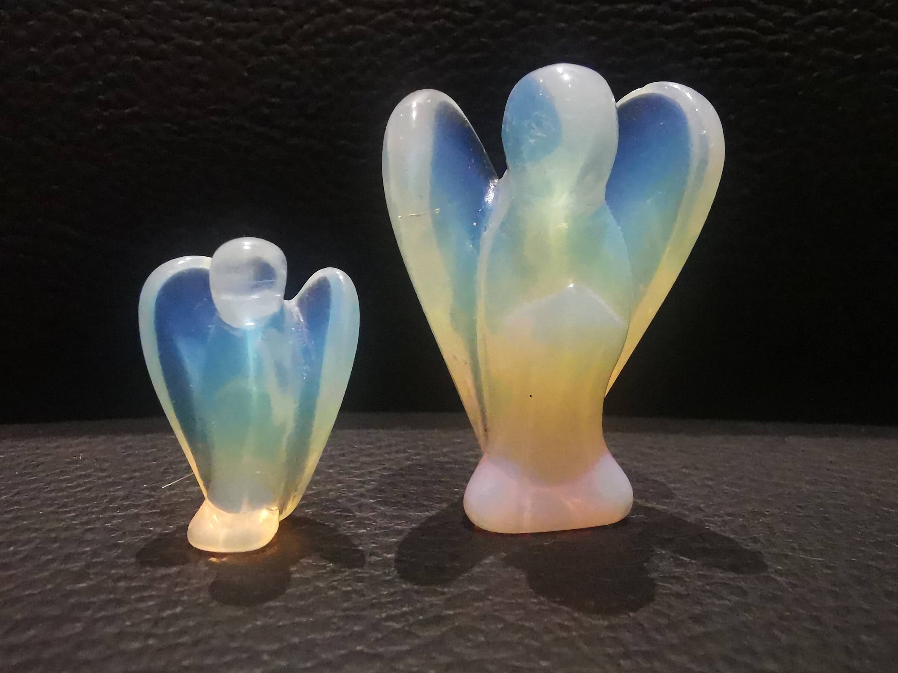 Opalite Pocket Angel - Crystal Gemstone Guardian Angel. High quality ...