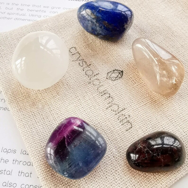 Meditation Crystal Collection Crystal Set for Meditating - Etsy UK
