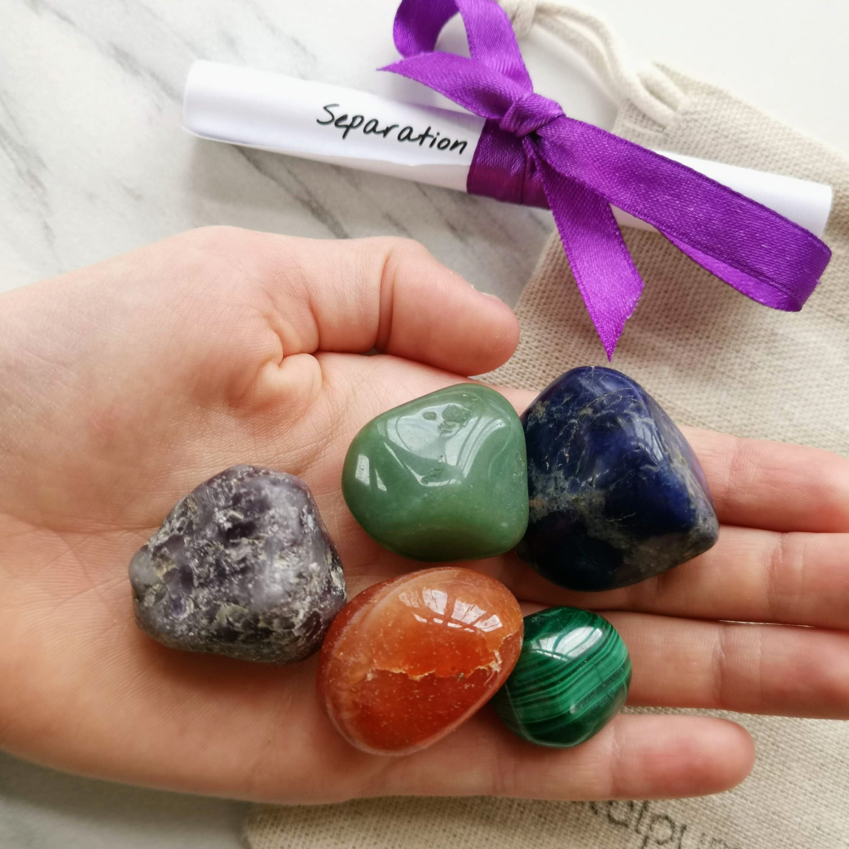 Separation Crystal Collection, breaking attachments crystals for ...