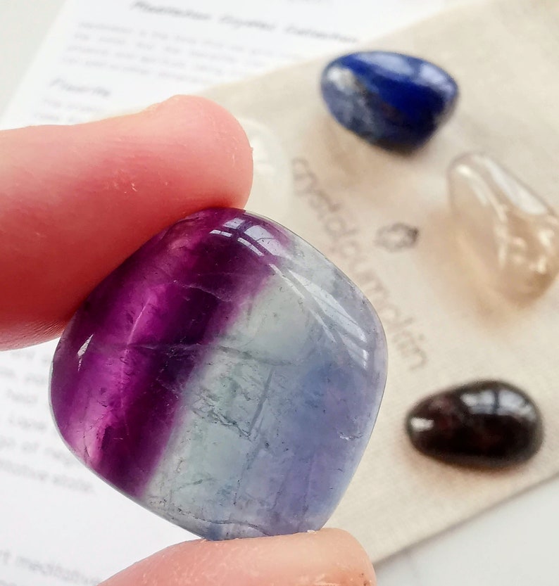 Meditation Crystal Collection Crystal Set for Meditating - Etsy UK
