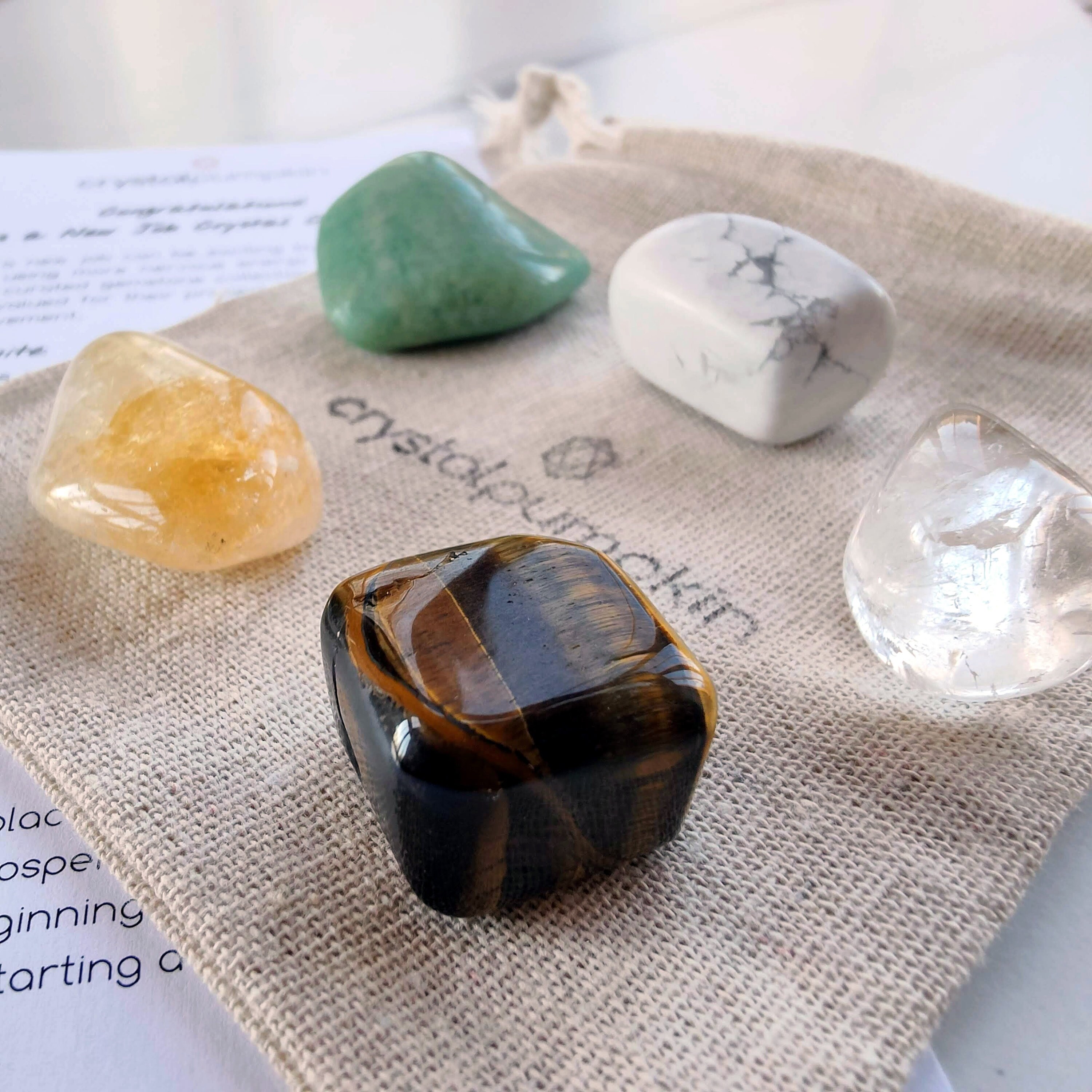 New Job Crystal Collection; Crystal set chosen to help boost self ...