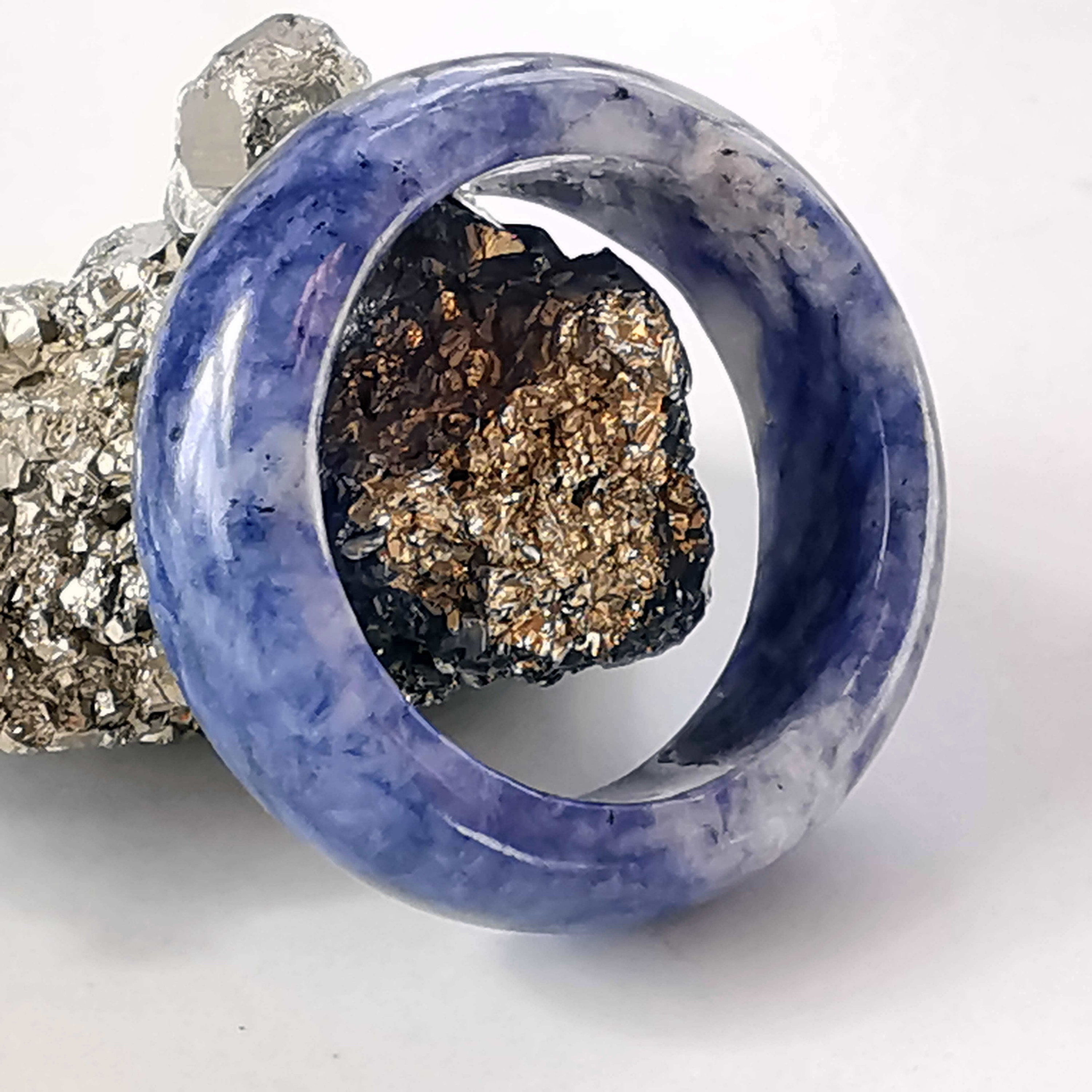 Sodalite Ring Gemstone Ring. Healing Gemstone Ring. Crystal Gemstone ...