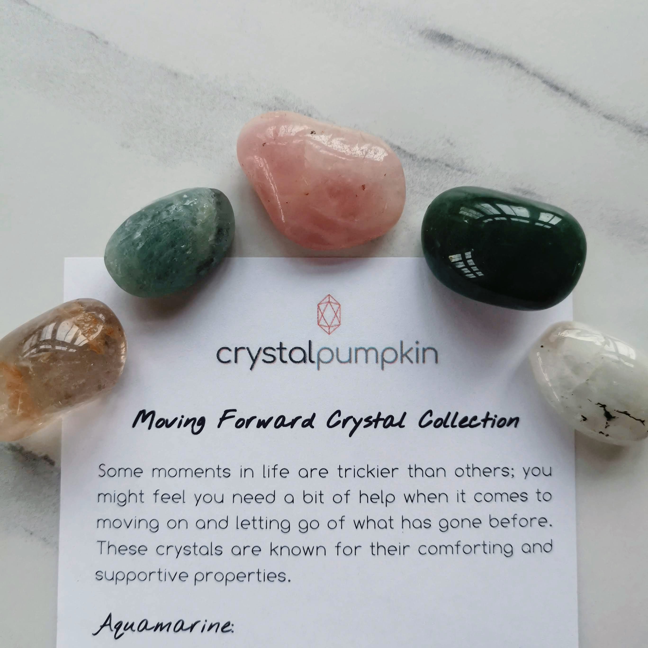 Moving Forward Crystal Collection; Crystal set for letting go, a new ...