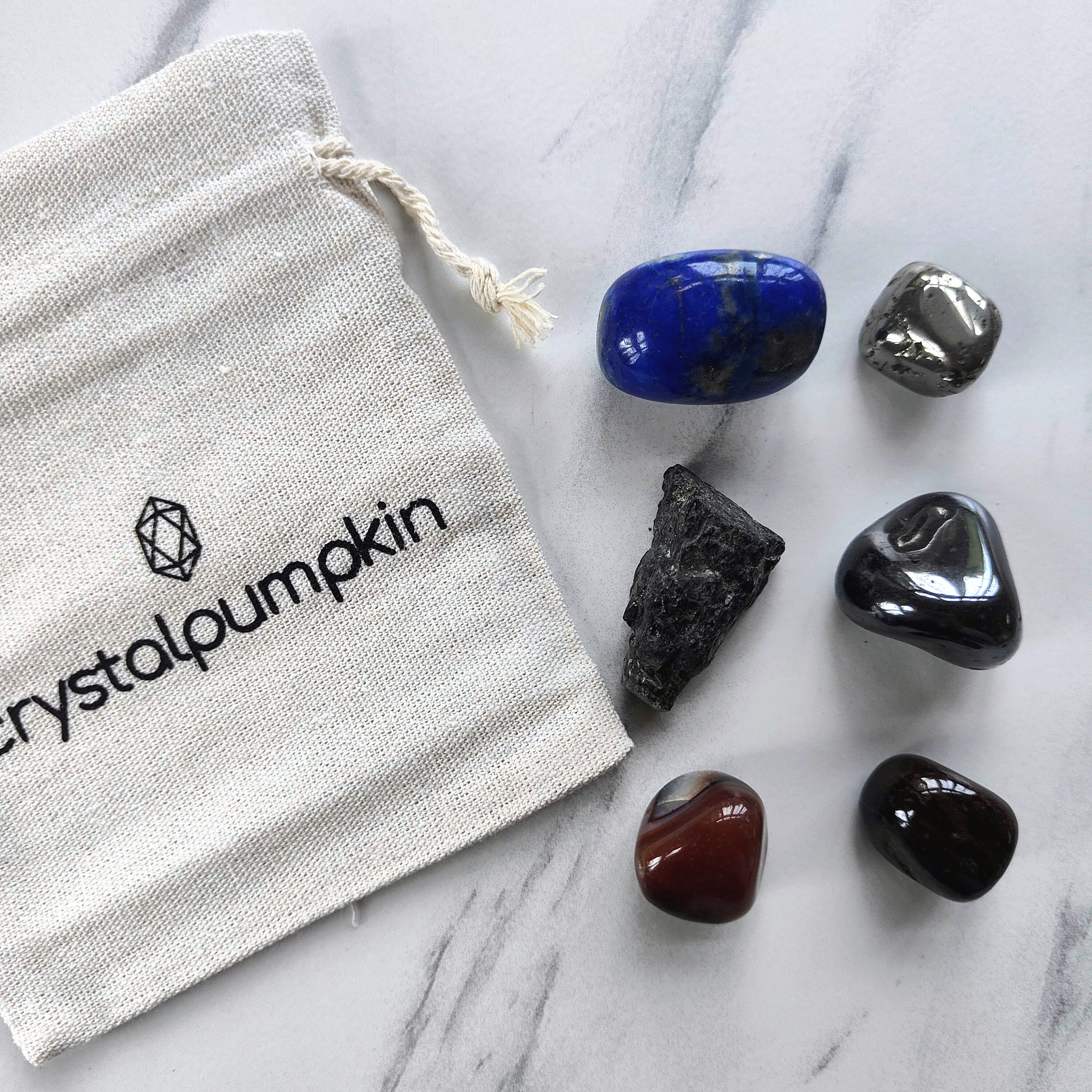 Minecraft Crystal Set - with gift bag and information leaflet Gemstones ...